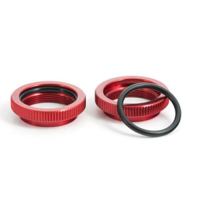 [알씨뱅크] [TEAM DURANGO] BIG BORE SHOCK PRELOAD NUT ALUMINIUM & O-RING ...